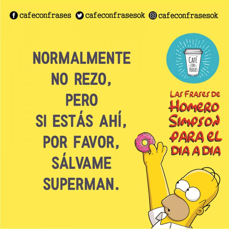Las MEJORES Frases de Homero Simpson | Anda la osa