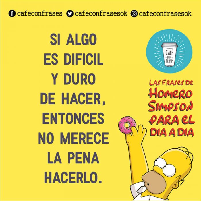Las MEJORES Frases de Homero Simpson | Anda la osa