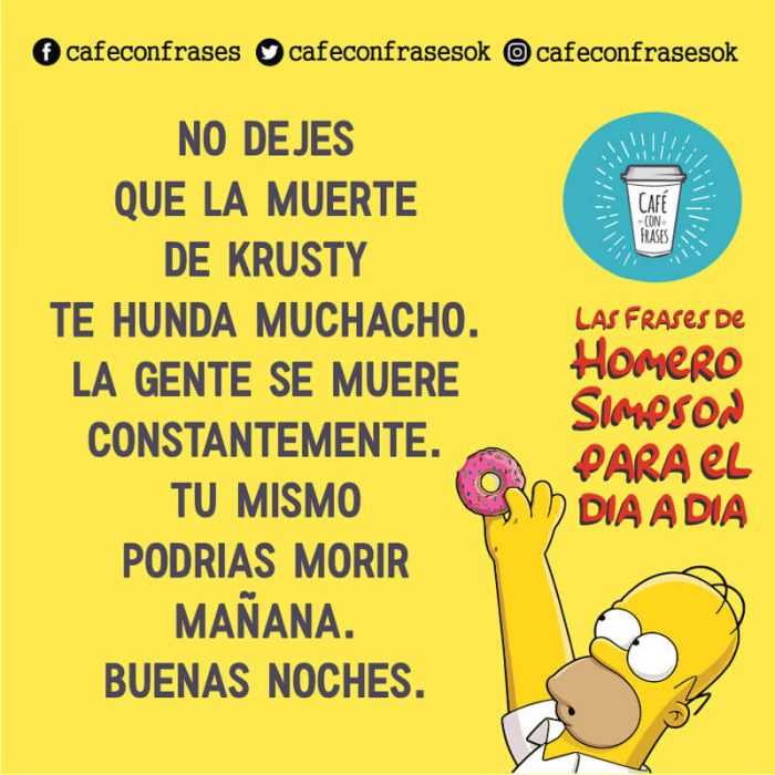 Las MEJORES Frases de Homero Simpson | Anda la osa